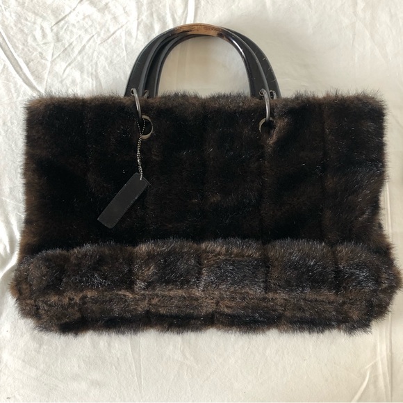 Isabella’S Journey | Bags | Isabellas Journey Faux Fur Purse | Poshmark
